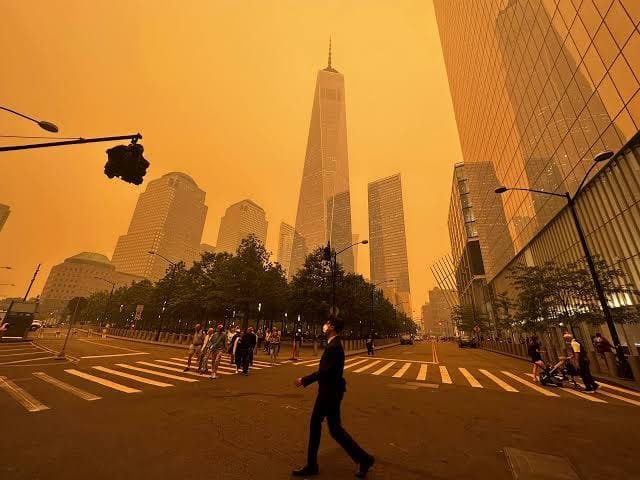 New York pollution remains hazardous, no end in sight for Canada wildfire smoke - New York Parrot